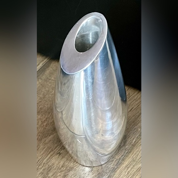 Nambe | Accents | Nambe Studio 994 Silver Candlestick Holder 670 | Poshmark